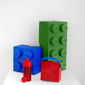 Room Copenhagen Lego Hand Carry Box 4 Handle Blue, Bright Red