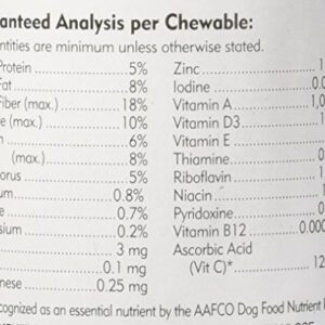 Nutri-Vet Multi-Vite Chewables for Adult Dogs - Daily Vitamin and Mineral Support to Support Balanced Diet - 180 Count