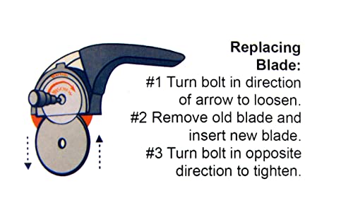 Martelli Rotary Cutter Blades (45mm, 10 Blades)