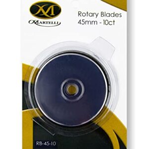 Martelli Rotary Cutter Blades (45mm, 10 Blades)