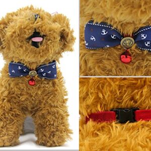 Lebbeen 10pcs/Pack,Cool Gentle Stylish Adjustable Pet Teddy Cat Dog Rabbit Bow Ties Necktie