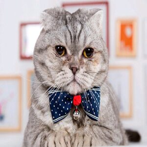 Lebbeen 10pcs/Pack,Cool Gentle Stylish Adjustable Pet Teddy Cat Dog Rabbit Bow Ties Necktie