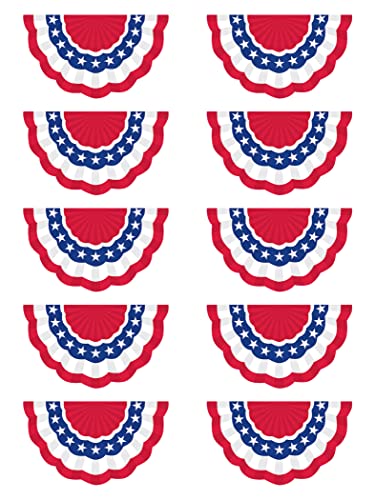 Teacher Created Resources Patriotic Bunting Accents (5895)