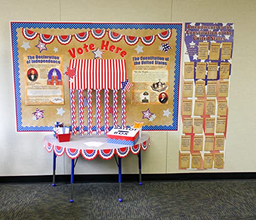 Teacher Created Resources Patriotic Bunting Accents (5895)