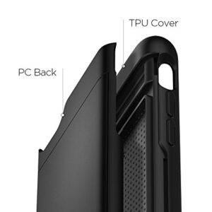 Spigen Slim Armor CS Designed for iPhone 8 Plus Case (2017) / Designed for iPhone 7 Plus Case (2016) - Black