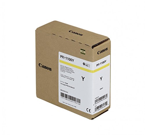 Canon Ink PFI-1100 Yellow, 0853C001AA