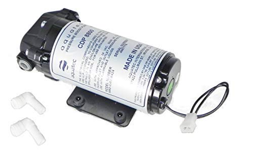 Aquatec 8800 series 8852 water pressure boost pump (pump only), 2.6LPM 24VAC for aeroponics or 100GPD to 200GPD RO systems