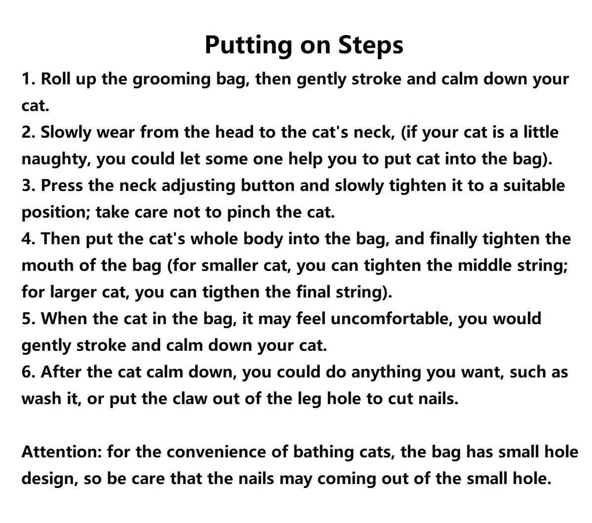 Cat Grooming Bag Puppy Dog Cleaning Polyester Soft Mesh Scratch & Biting Resisted for Bathing Injecting Examining Nail Trimming