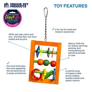 Prevue Pet Products Physical & Mental Bodacious Bites Abacus Bird Toy 60954