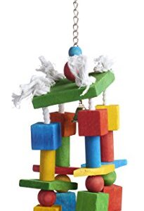 Prevue Pet Products 60955 Bodacious Bites Crazy Legs Bird Toy, Multicolor