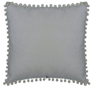 urban loft by westex pom grey cushion 18" x 18", medium