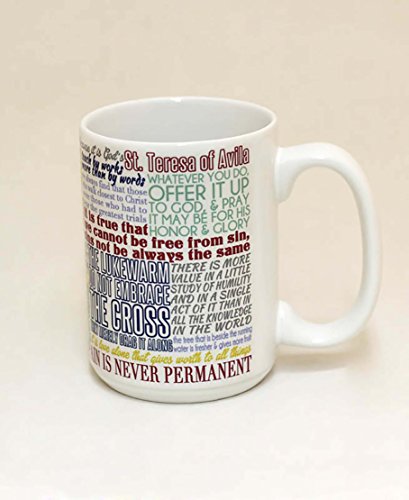 Saint Teresa of Avila Quote Mug