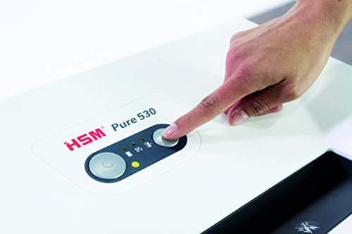 HSM Pure 530 Strip-Cut; shreds up to 30 sheets; 21-Gallon Capacity Continuous Operation Shredder