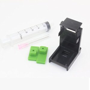 ink cartridge clamp pumping refill tool compatible for hp 21 22 60 61 56 57 74 75 901 121 300 pg40 67xl 662xl 664xl 60xl 61xl 62xl 63xl 64xl 65xl 92xl 94xl 901xl