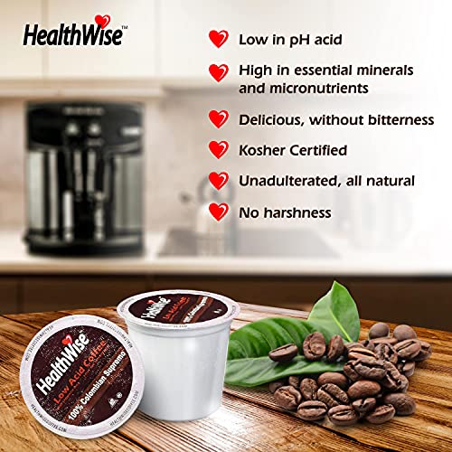 HealthWise Coffee for Keurig K-Cup (Colombian Supremo, 12 Count)