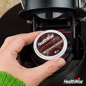 HealthWise Coffee for Keurig K-Cup (Colombian Supremo, 12 Count)