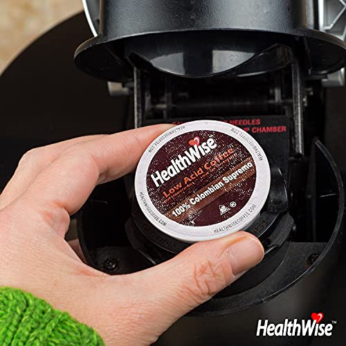 HealthWise Coffee for Keurig K-Cup (Colombian Supremo, 12 Count)