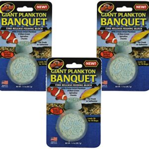 Zoo Med Laboratories Plankton Banquet Block Feeders - Giant Size (3 Pack)