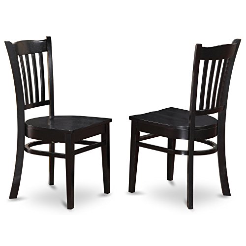 EAST WEST FURNITURE Dining room sets for 6 -Dining Table and 6 dinette Chairs