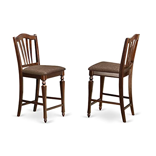 East West Furniture VNCH5-MAH-C Dining Set