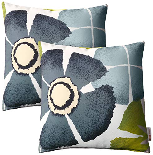 Modway Outdoor Indoor Two All Weather Patio Throw Pillows in Botanical 2 Count (Pack of 1)