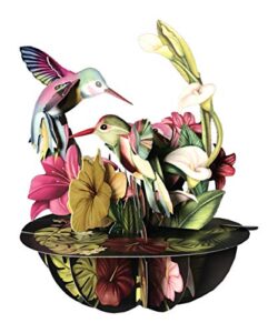 santoro pirouettes ps047 hummingbirds 3d pop up card