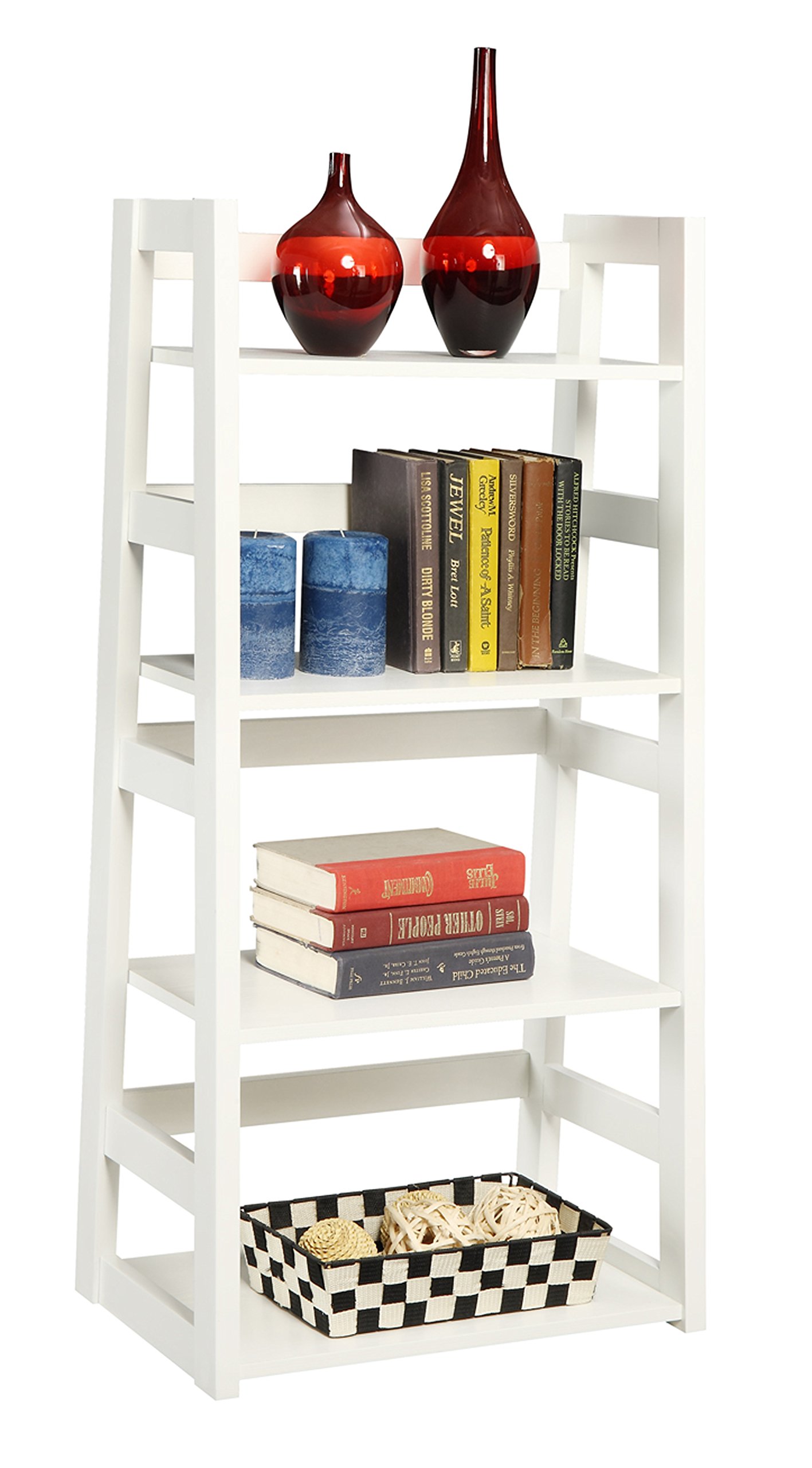 Convenience Concepts Designs2Go Trestle Bookcase, White