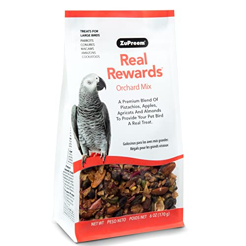 ZuPreem Real Rewards Orchard Mix Large Bird Treats 6 oz