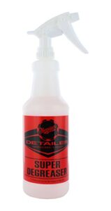 meguiars d20108 super degreaser bottle - 32 oz. capacity w d110516 standard sprayer