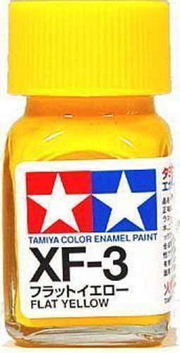 O TAMIYA COLOR FLAT ENAMEL HOBBY PAINT NEW 10ML XF-3 FLAT YELLOW /item# R6SG5EB-48Q3342