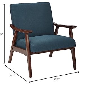 Work Smart/Ave Six Davis Chair, Kline Azure