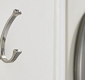 Richelieu Hardware RH1173021195 Transitional Metal Hook, Brushed Nickel