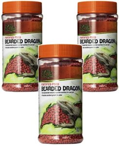 zilla reptile food bearded dragon fortified, 6.5-ounce (3 pack)