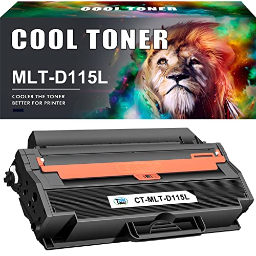 Cool Toner Compatible Toner Cartridge Replacement for Samsung MLT-D115L 115L for Xpress SL-M2830DW SL-M2880FW SL-M2820DW SL-M2620 SL-2620ND SL-2820ND M2670 M2670FN M2670N M2870FD (Black, 1-Pack)