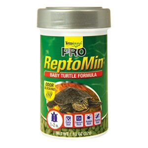 tetra 77093-00 fauna pro reptomin baby turtle formula sticks, 1.13 oz. (77093)