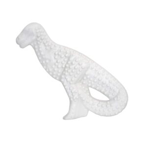 nylabone dental dinosaur power chew durable dog toy small - up to 25 lbs.