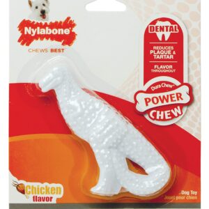 Nylabone Dental Dinosaur Power Chew Durable Dog Toy Small - Up to 25 lbs.