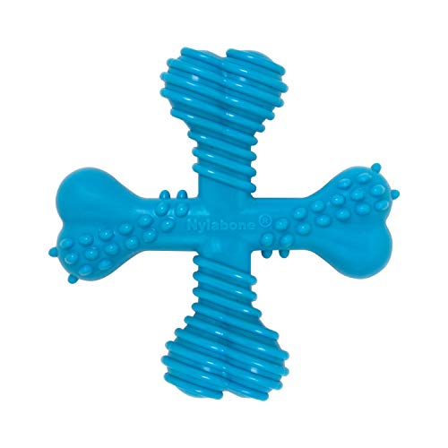 Nylabone Dog Toy Power Chew Dog Toy for Aggressive Chewers - X-Shape Dog Toy - Small - Up to 25 lbs.