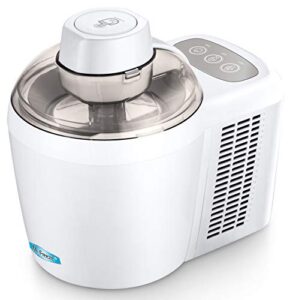 mr. freeze eim-700 self-freezing self-refrigerating ice cream maker, frozen yogurt, sorbet, gelato treat, 1.5 pint, white