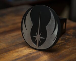 jedi symbol - trailer hitch cover