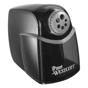 westcott ipoint heavy duty electric school sharpener (16681) 8.25" x 7.75" x 5.75"