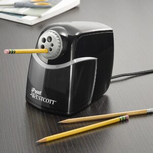 Westcott iPoint Heavy Duty Electric School Sharpener (16681) 8.25" x 7.75" x 5.75"