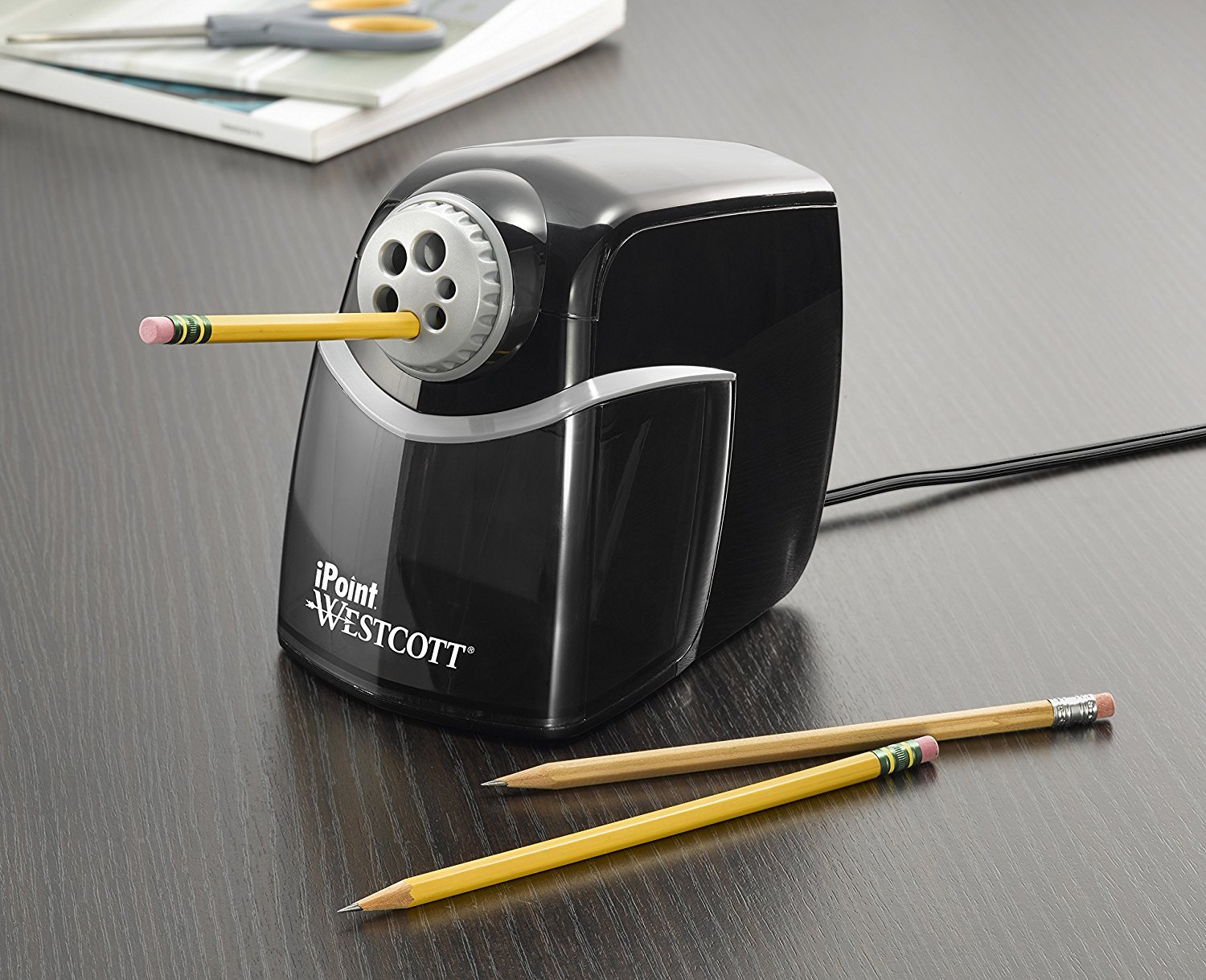 Westcott iPoint Heavy Duty Electric School Sharpener (16681) 8.25" x 7.75" x 5.75"