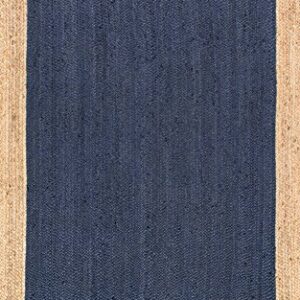 nuLOOM Eleonora Casual Jute Area Rug, 2' x 3', Blue