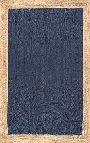 nuLOOM Eleonora Casual Jute Area Rug, 2' x 3', Blue