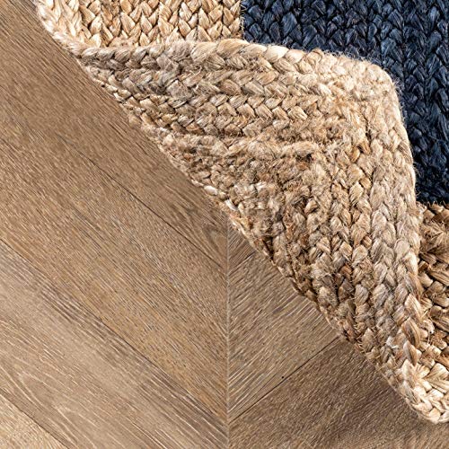 nuLOOM Eleonora Casual Jute Area Rug, 2' x 3', Blue