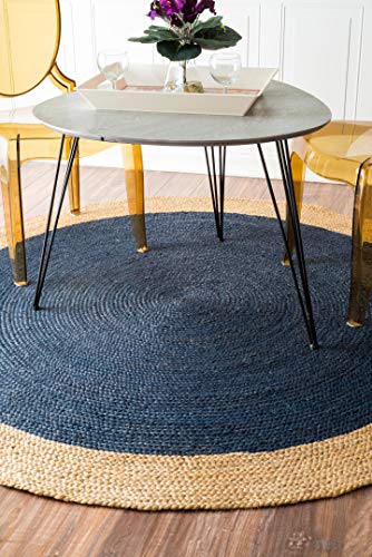 nuLOOM Eleonora Casual Jute Area Rug, 2' x 3', Blue