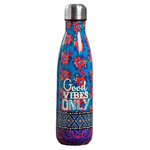 Natural Life "Good Vibes Only" Double Wall Water Bottle