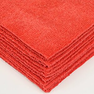 CleanAide® Microfiber Ultrasonic Cut Cleaning Towels 14 x 14in 300 GSM 12-Pack