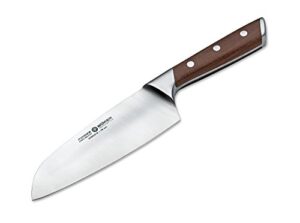 boker forge maple santoku, brown